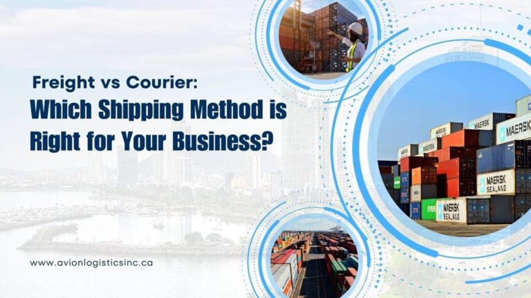 Freight vs Courier: Which Shipping Method is Right for Your Business? – AvionLogisticsInc